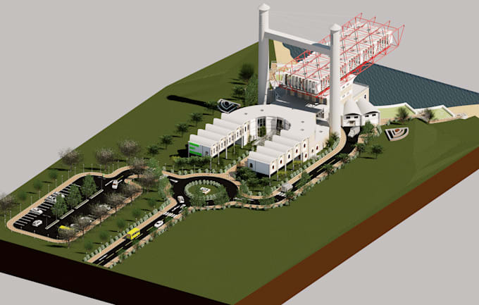 Draft 2d building plans and do 3d building modelling by Hillaryosoro ...