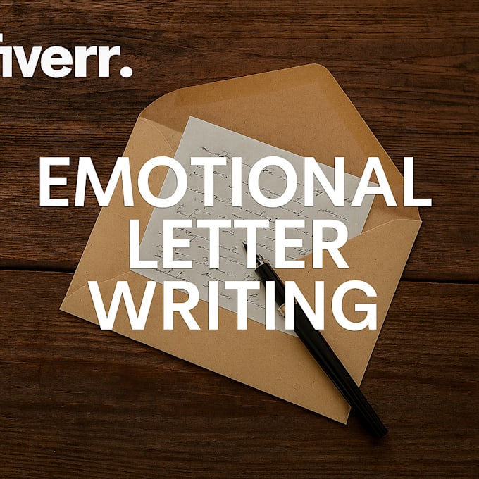 Write a heartfelt emotional letter that touches the soul by ...