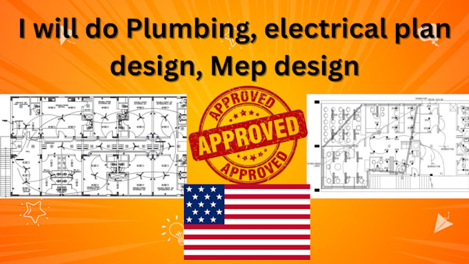 Design electrical, plumbing, and mep plans in autocad for your home or ...