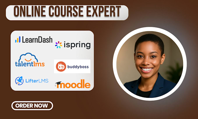 Setup ispring talentlms blackboard moodle h5p lectora for elearning by Isla_tra | Fiverr