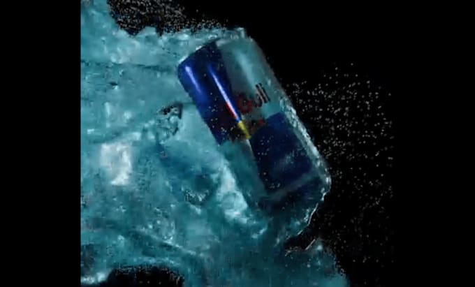 Futuristic particle smoke simulation fire simulation vfx compositing ...