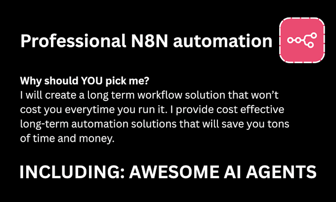 Create a professional n8n workflow by Ishmum99 | Fiverr