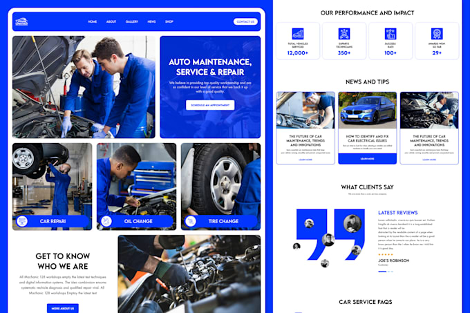 Design modern ui ux website template or web ui ux design in figma by ...
