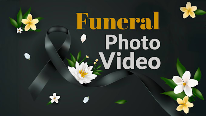Create funeral slideshow, memorial video in 24 hours by Explainertoons ...