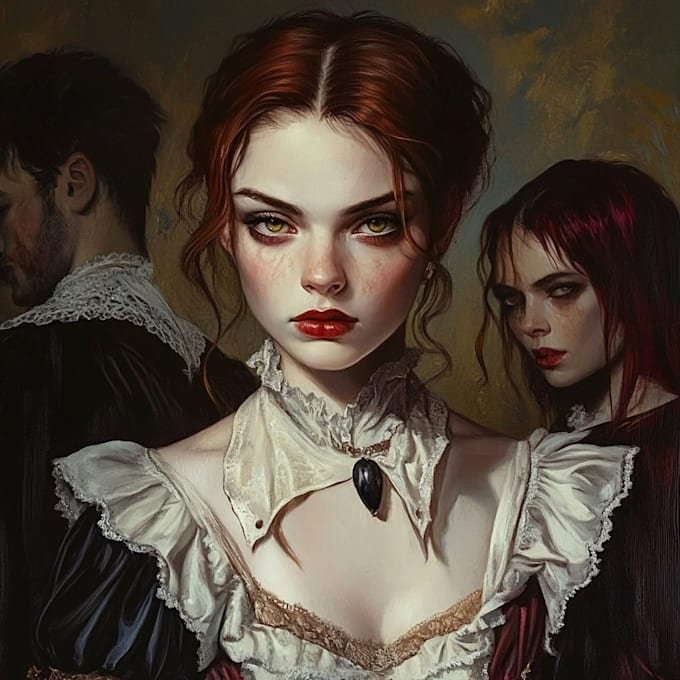 Make fantasy horror and fantasy horror character by Cliffmpbell | Fiverr