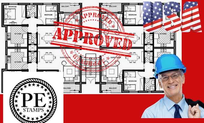 Draw architectural construction plan, stamp city permit mep engineering ...