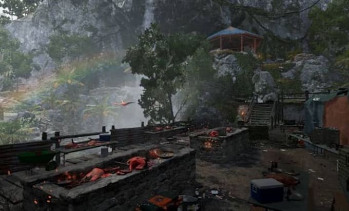 Create 3d game environment unity3d level design game art environment in ...