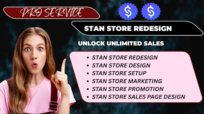 Stan store design stan store redesign stan store sales page design ...
