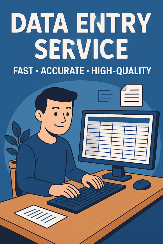 Perform perfect data entry tasks by Boss_umar | Fiverr