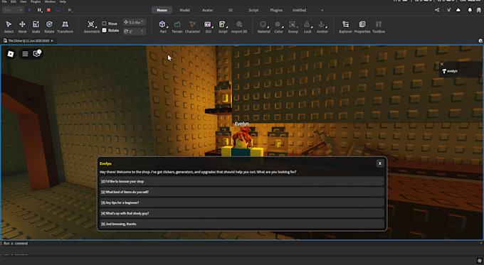 Code roblox mechanics, ui, and datastores as a duo by Evelynt22 | Fiverr