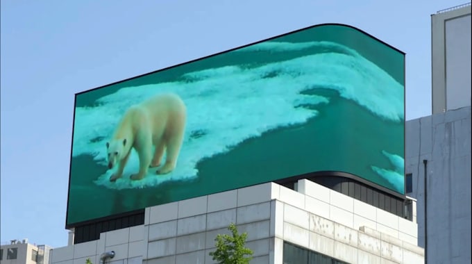 Professional billboard animation for led screens,digital ads by ...