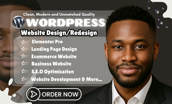 Design and develop a professional wordpress website with elementor by Augustine_220 | Fiverr