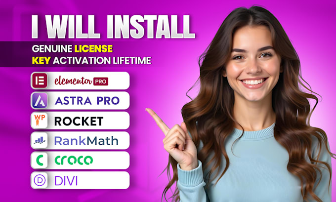 Premium elementor pro, astra pro, rankmath pro, wpml and crocoblock plugins by Mahadihasan_net ...