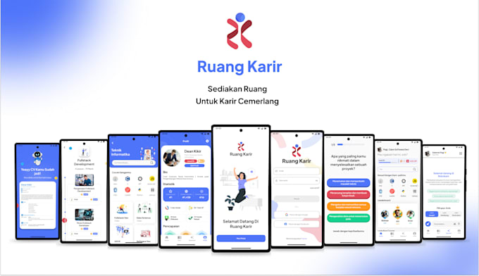 Design modern and user friendly ui ux for web and mobile apps by Ridwan ...