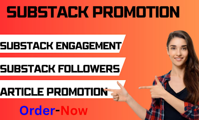 Viral promotion for your substack article by Jamal_drek | Fiverr