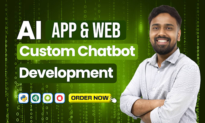 Do ai mobile app development or ai website development ai chatbot ai software by Codvanta | Fiverr