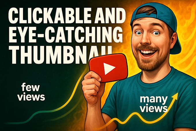 Design premium 4k social media thumbnail logo banner in 3hr by ...