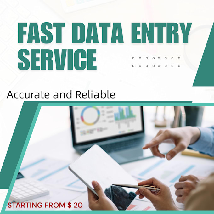 Do fast accurate data entry and typing work by Certifiedevans | Fiverr
