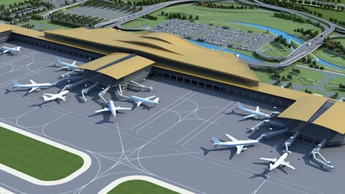 Do realistic 3d rendering of airport facility, carpark, showroom design ...