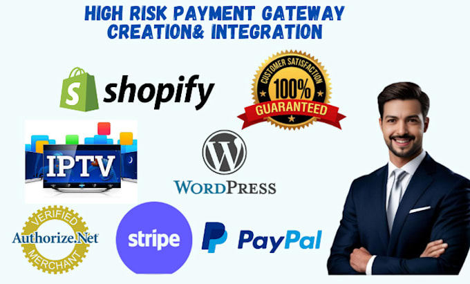 Setup high risk payment gateway, 2d,3d payment gateway, payment processor by Khamal_f | Fiverr