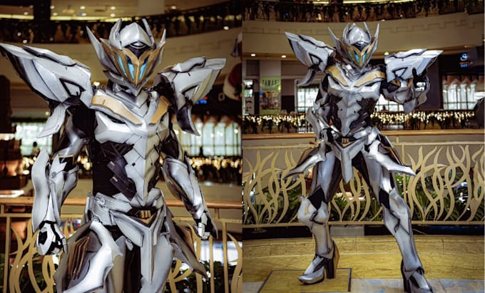 Do 3d wearable cosplay creation full knight armor 3d helmet cosplay ...