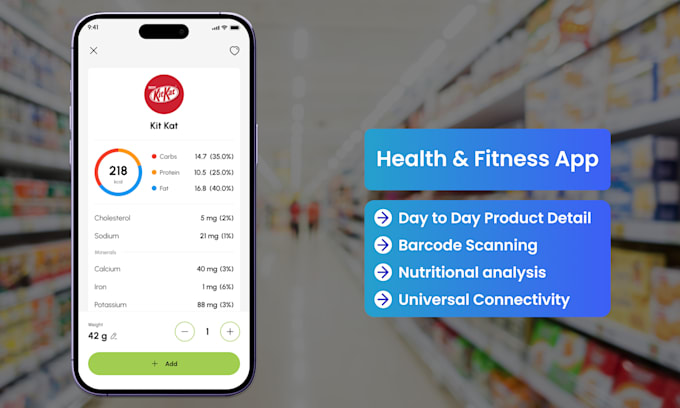 Create a product scanner and health rating app like yuka or food by ...