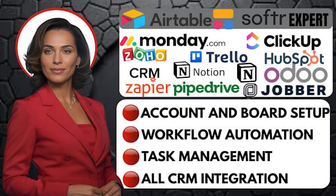 Setup,automate your crm using airtable, softr, zapier, jobnimbus crm hubspot crm by Haywhy_bam1 ...