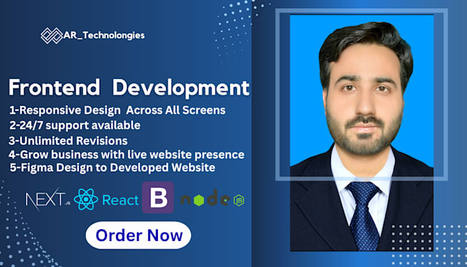 Develop website using reactjs and nextjs by Ra_technologies | Fiverr