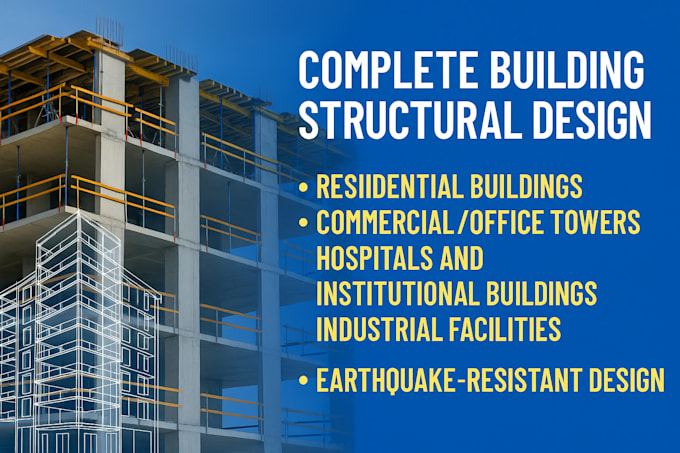 Provide structural design calculations for buildings using etabs or ...