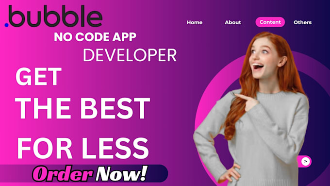 Develop bubble adalo bubble io mvp saas marketplace website weweb glide app by Ademola_mic | Fiverr
