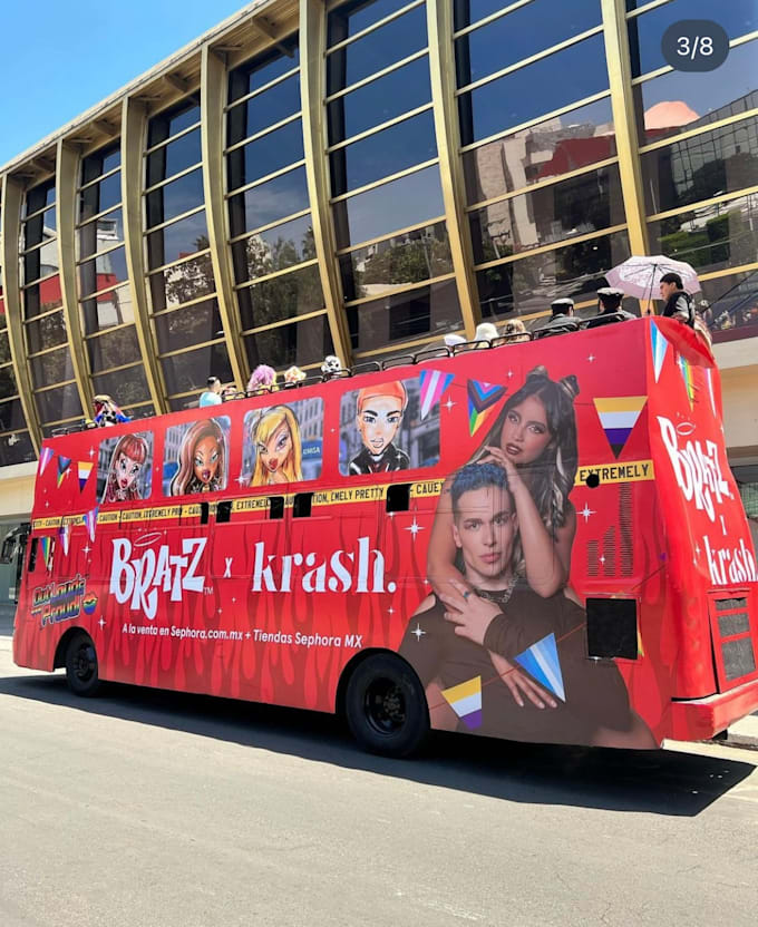 Design large format graphics for buses, cabins, trucks and more by ...