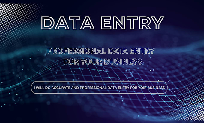 Do accurate data entry, copy paste, web research, and excel tasks by ...
