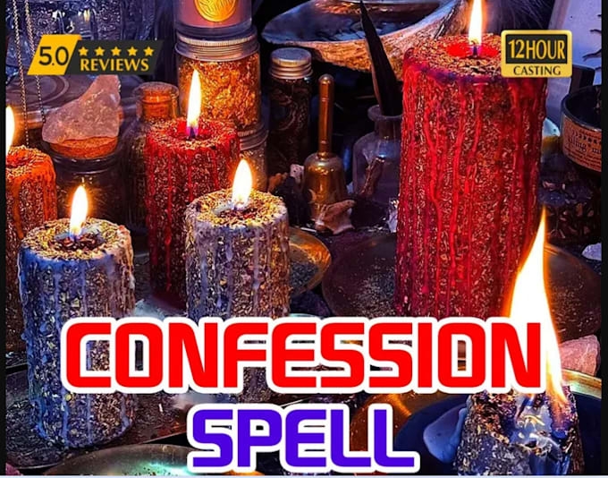 Cast confession spell white magic ritual to unveil truths honest ...