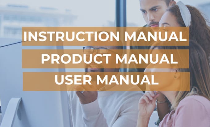 Design manual instruction user guide product manual training guide by Christinahayes0 | Fiverr