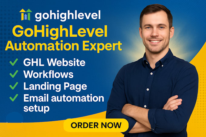 Be your ghl expert, create your ghl automation, ghl website by Ahmedmustafa372 | Fiverr