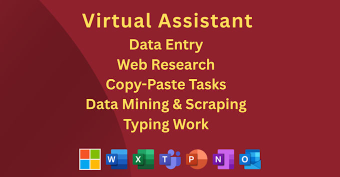 Be your virtual assistant for data entry, web research and copy paste work by Haziq304 | Fiverr