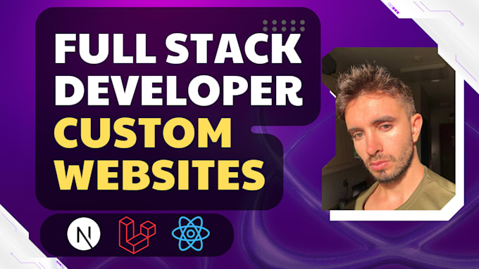 Be your full stack developer using laravel and nextjs by Orhanseyran | Fiverr