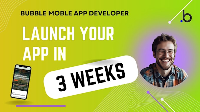 Develop a bubble io website be your bubble app developer build bubble mvp by James_sm001 | Fiverr