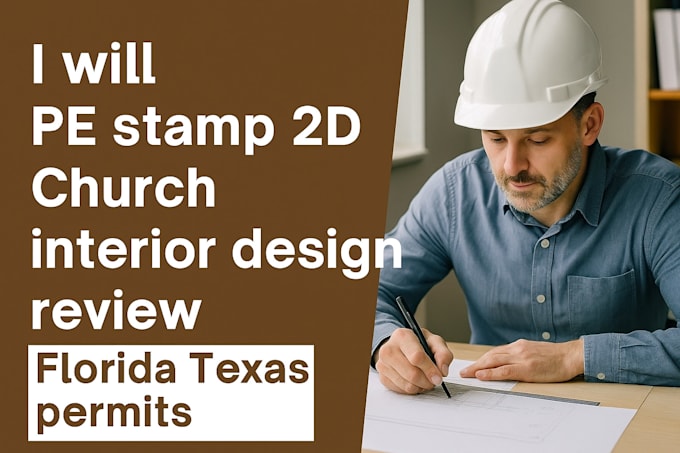 Pe stamp 2d church interior design review florida texas by ...