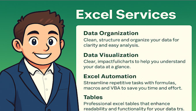 Build, fix or optimize excel spreadsheets and formulas by Dylan_pott | Fiverr