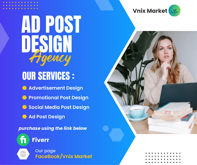 Design advertisement posts for anything you need by Naveen_hiranya | Fiverr