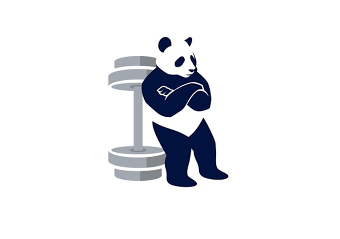 Design striking panda gym logo by Amari_kling | Fiverr