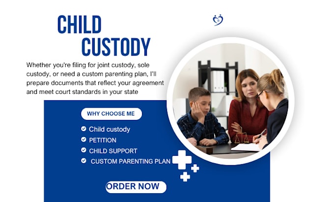 Draft child custody, visitation and parenting plan for court submission ...