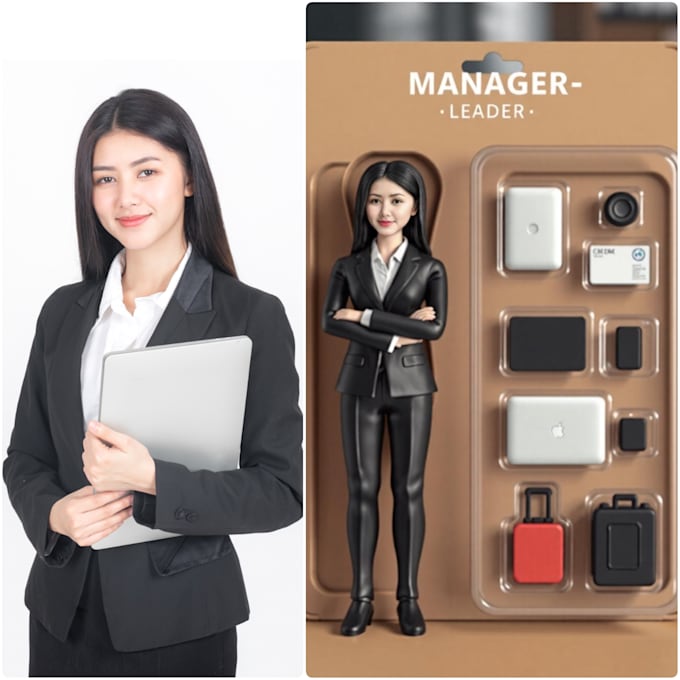 Transform your photo into action figure style by Capturecord | Fiverr