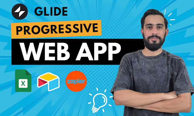 Develop your mvp using glide and airtable or google sheets by Sudaisli | Fiverr