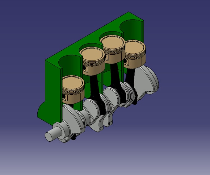 Design detailed 3d cad models using catia by Bregu001 | Fiverr