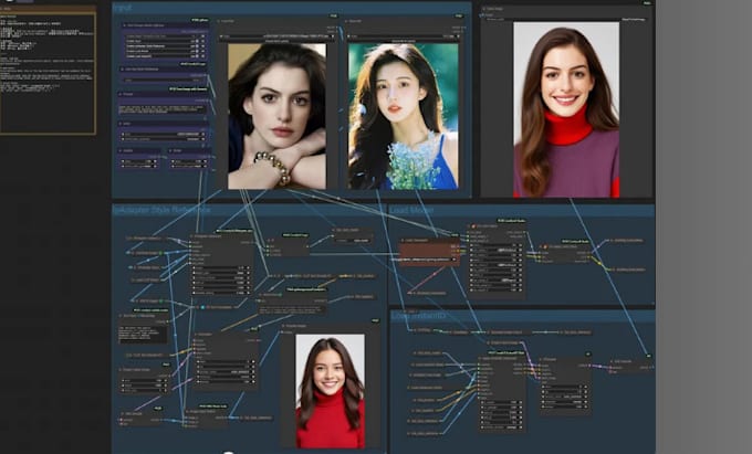 Make a custom ai influencer flux lora with a comfyui workflow nsfw node ai image by Timothy ...