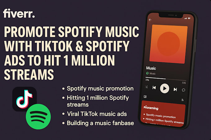 Promote spotify music to hit 1 million stream using spotify ads and ...