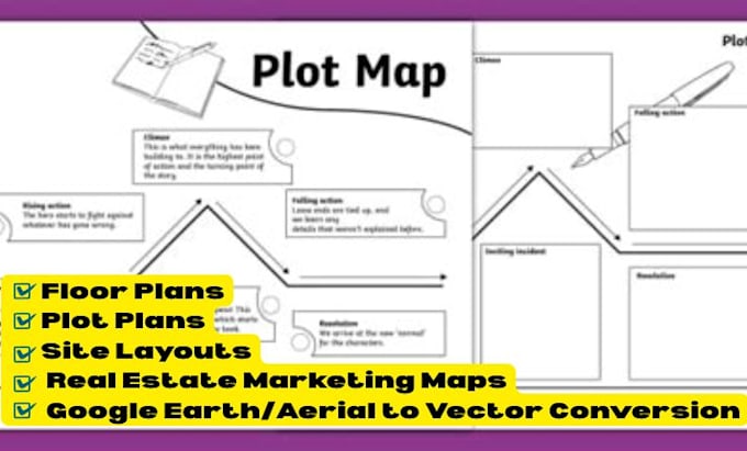 Draw a site plan from survey, sketch, or google maps or scans into cad ...
