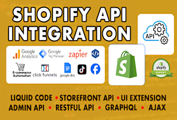Shopify api app dev mern stack flutter expert graphql web scraping backend by Davidolu2 | Fiverr